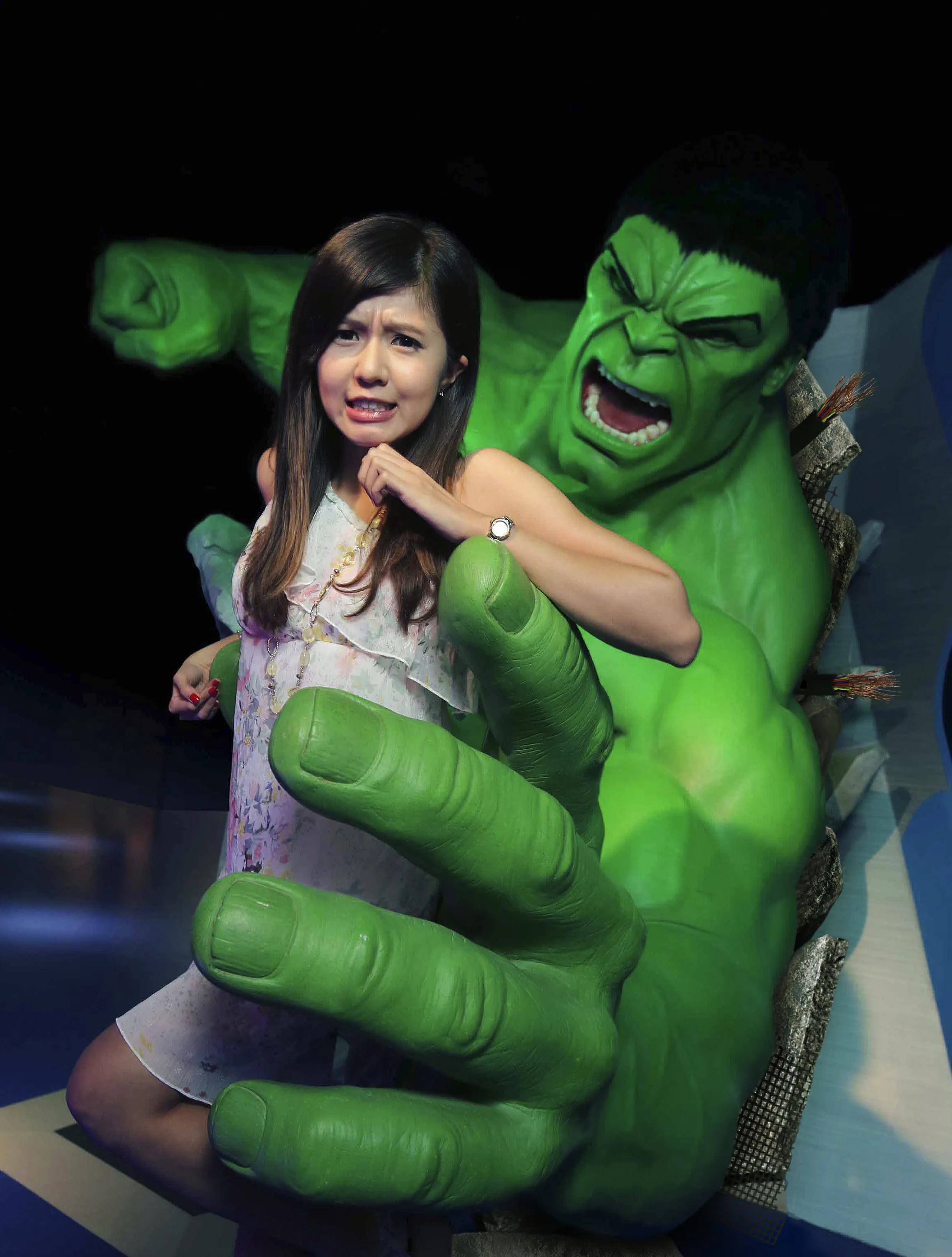 Meet Hulk at Madame Tussauds Hong Kong
