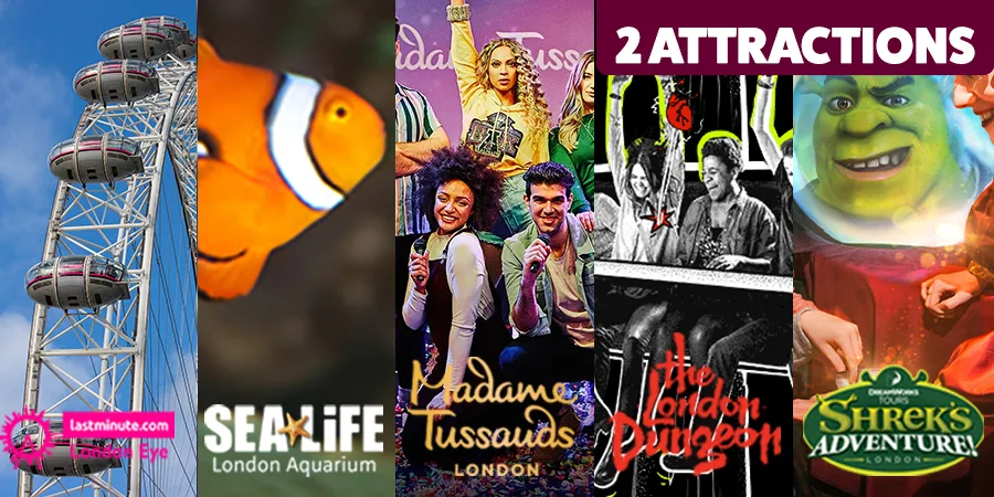 London Attractions Combination Tickets | Madame Tussauds London